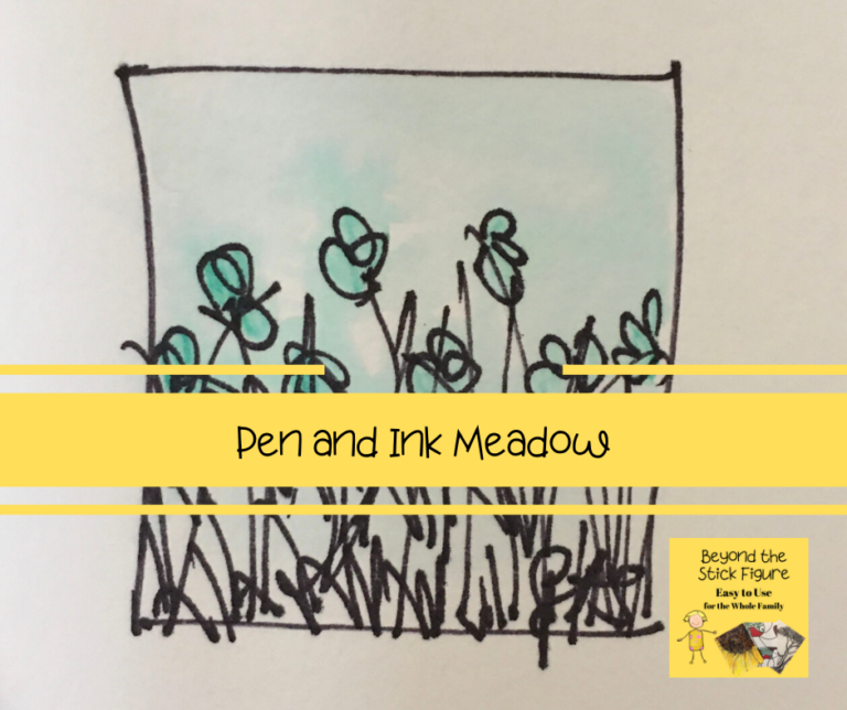 Pen and Ink Meadow - Beyond the Stick Figure