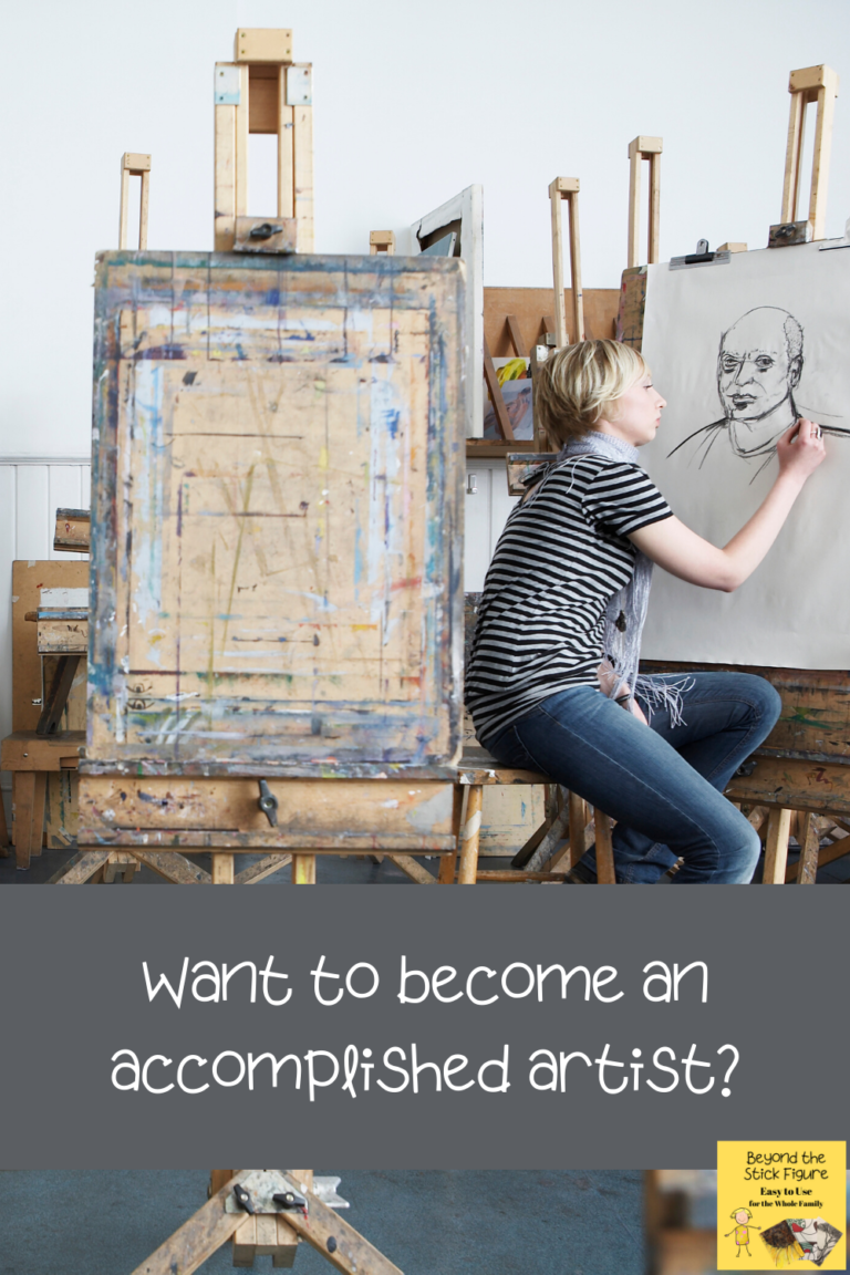 How do you become an Accomplished Artist? - Beyond the Stick Figure
